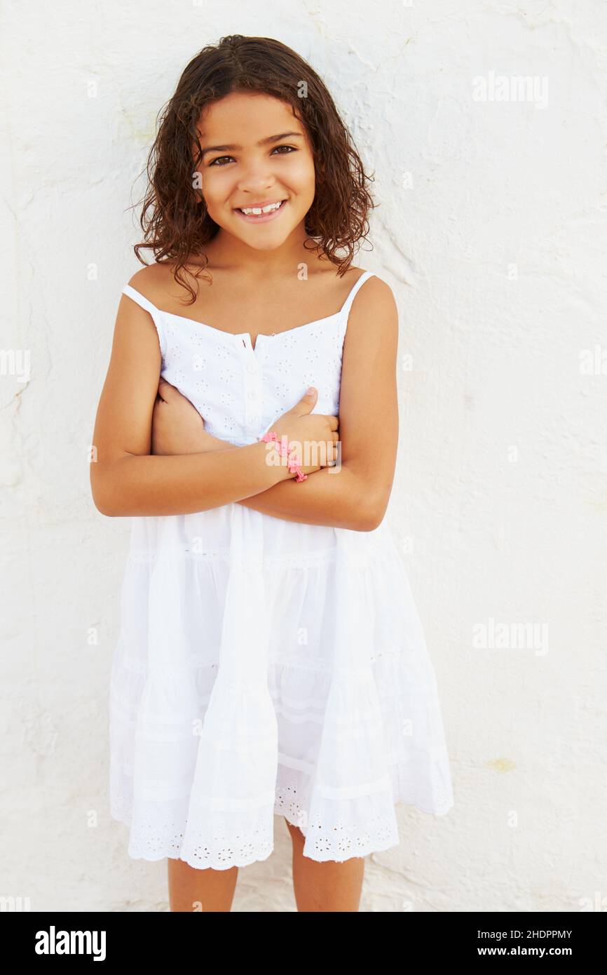 girl, dress, arms crossed, girls, dresses, arms crosseds, arms folded ...