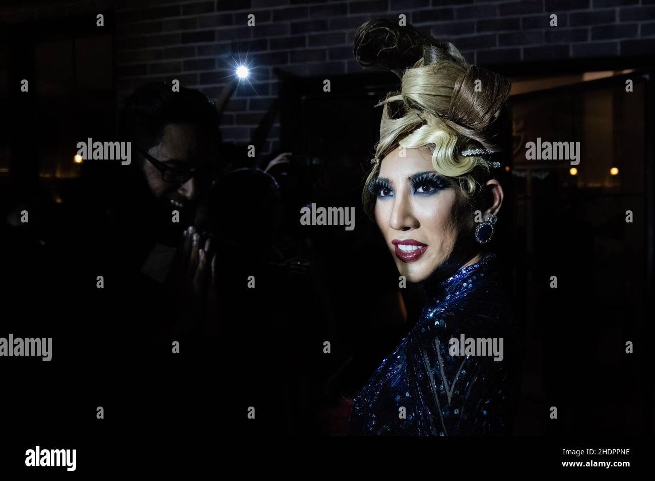 Bangkok, Thailand. 4th Dec, 2021. Thai drag queen Annee Maywong ...