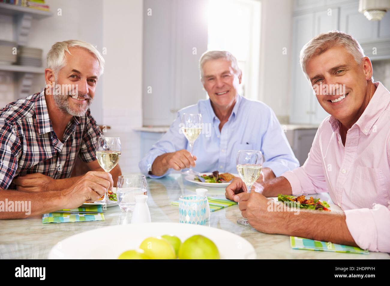Men dinner hi-res stock photography and images - Alamy