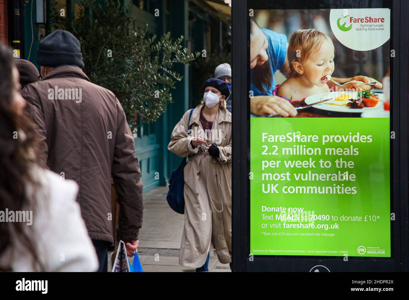Fareshare digital advert hi-res stock photography and images - Alamy