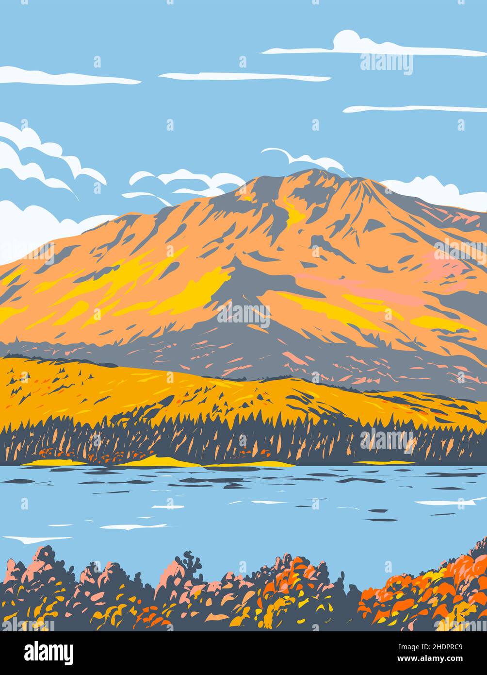 Lake tahoe south lake tahoe Stock Vector Images - Alamy