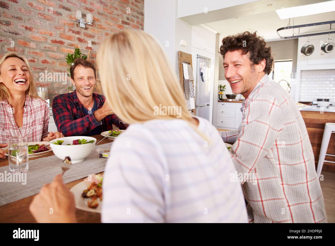 eating, friends, eat, friend Stock Photo - Alamy