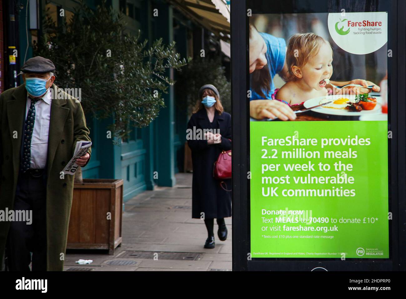 Fareshare digital advert hi-res stock photography and images - Alamy