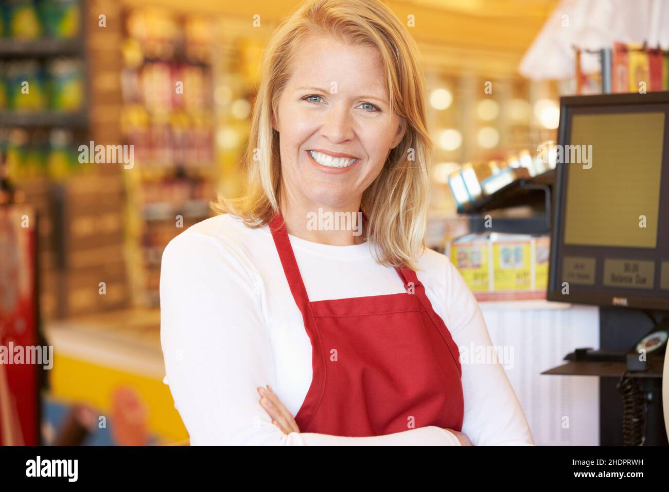 supermarket, employees, cashier, supermarkets, employee, cashiers Stock ...