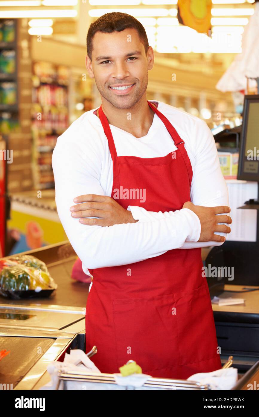 Retail employee staff sales hi-res stock photography and images - Alamy