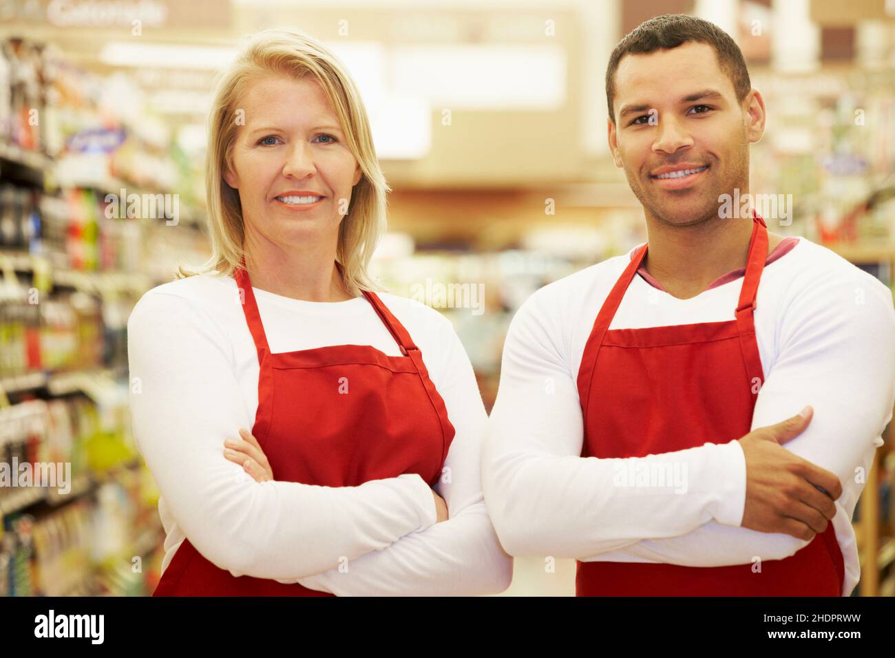 Trained retail saleswoman hi-res stock photography and images - Alamy