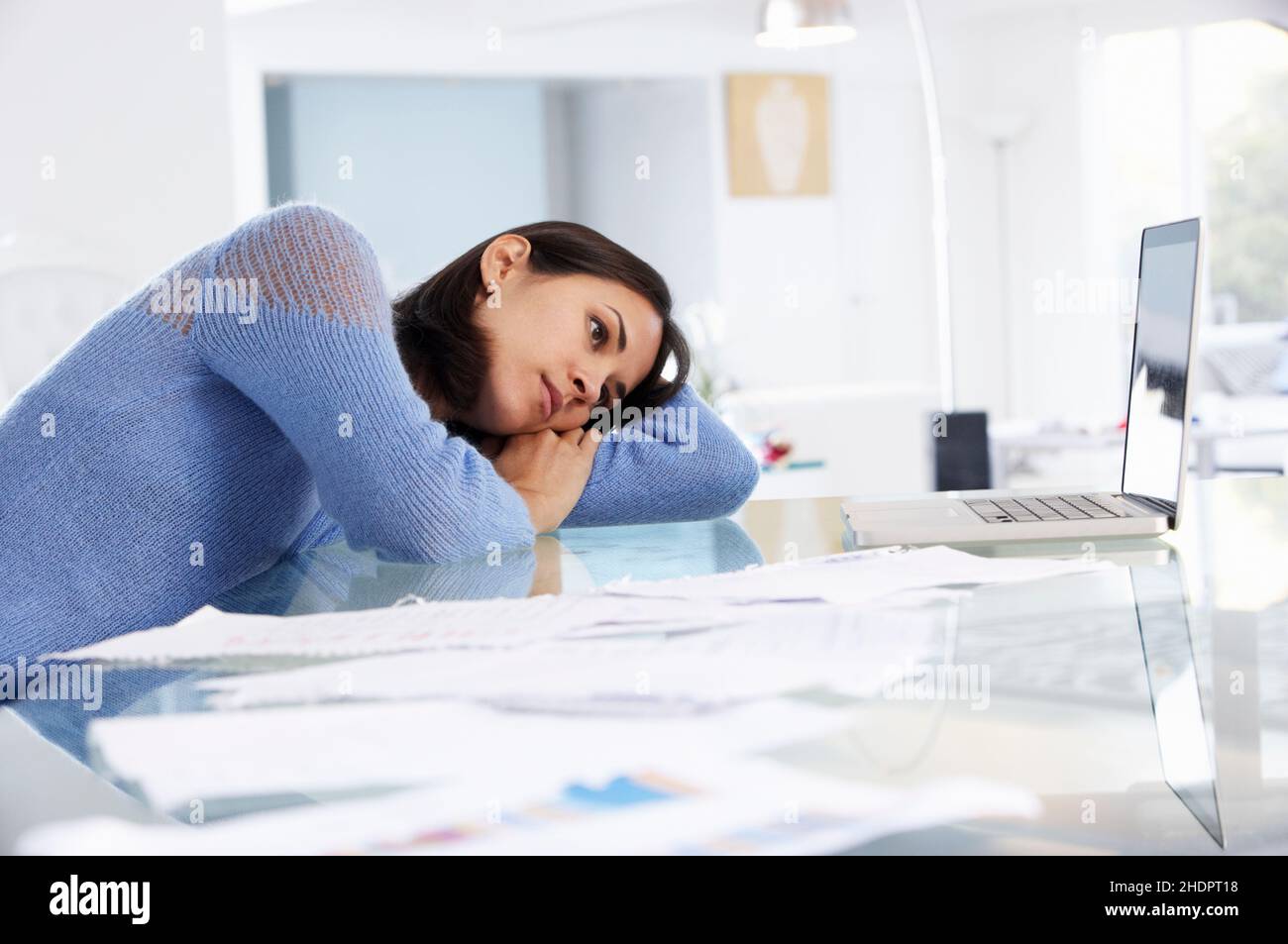 young woman, work, exhausted, stress & struggle, girl, girls, woman ...