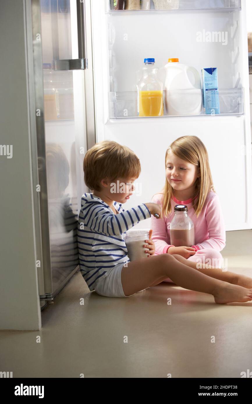 child, sweets, siblings, refrigerator, children, childs, kid, kids ...