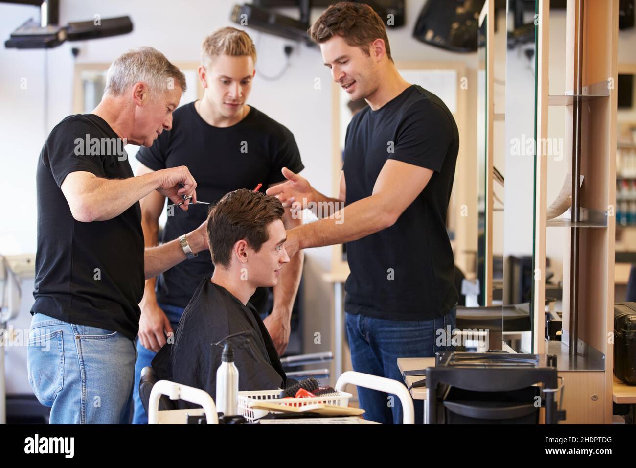Man with 60 haircut hi-res stock photography and images - Alamy