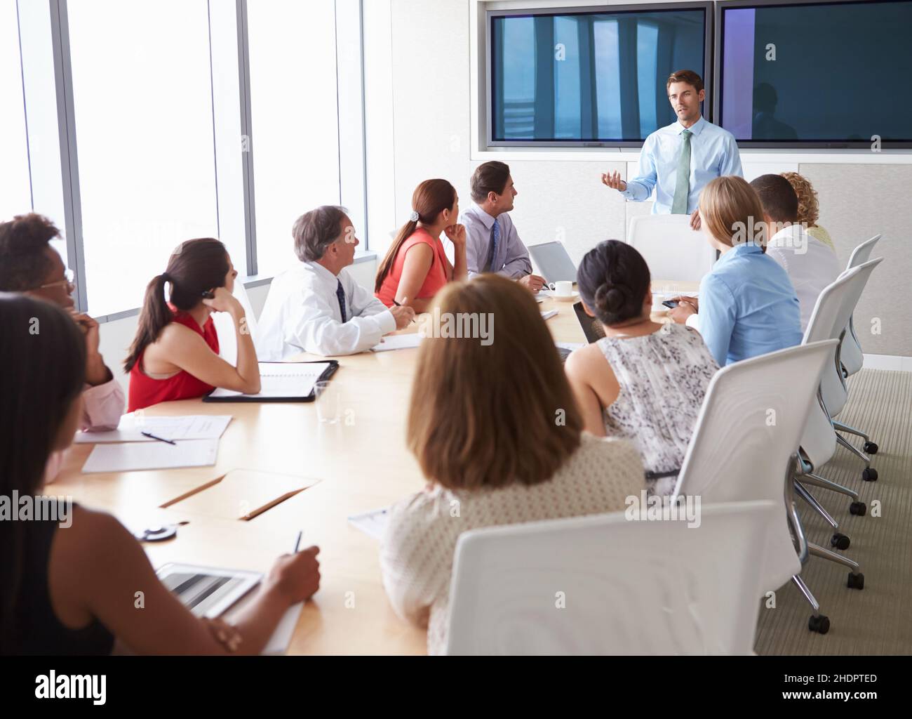 meeting, board room, feedback, board rooms, boardroom Stock Photo - Alamy