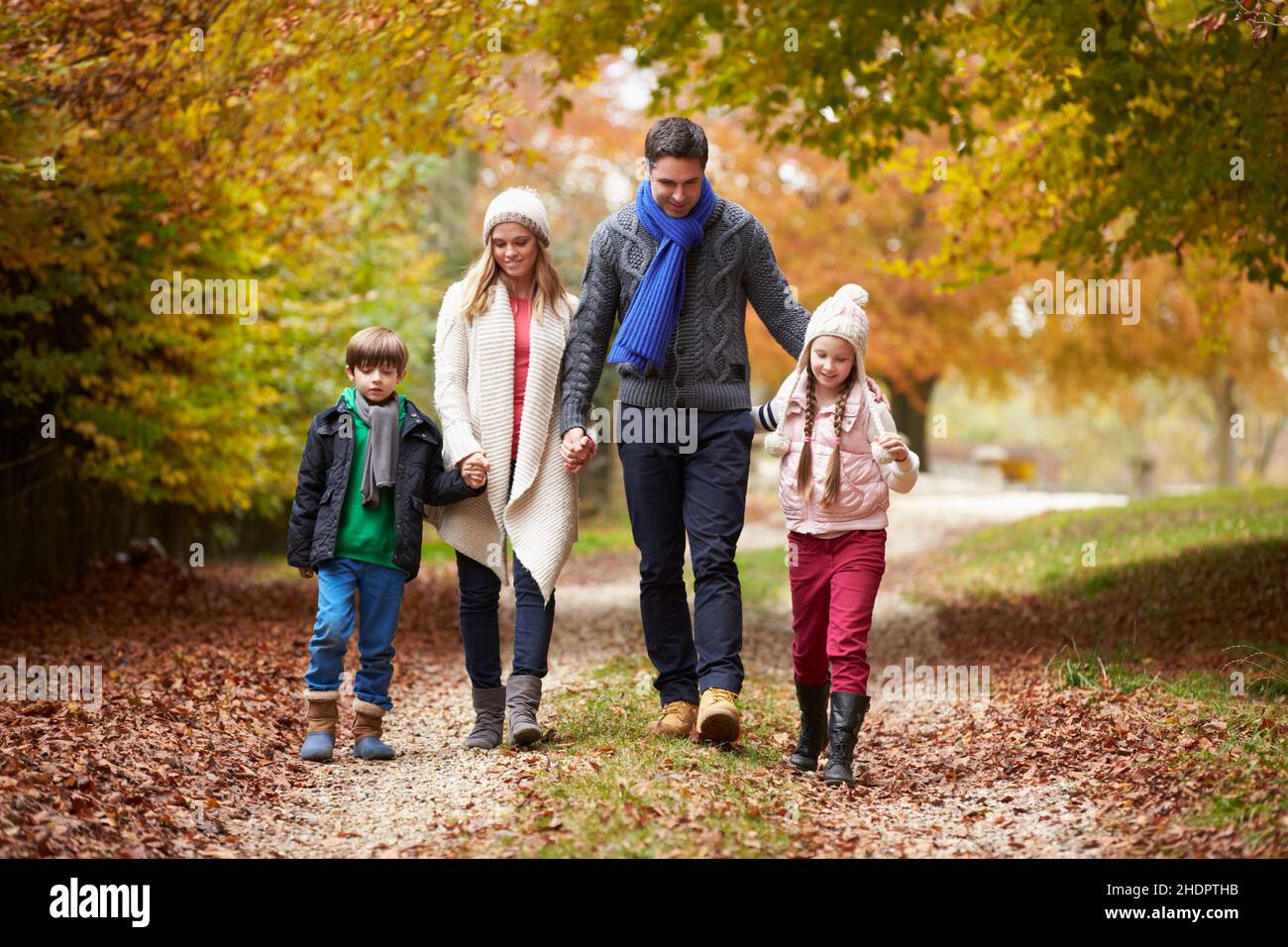 family, walk, families, walks Stock Photo - Alamy