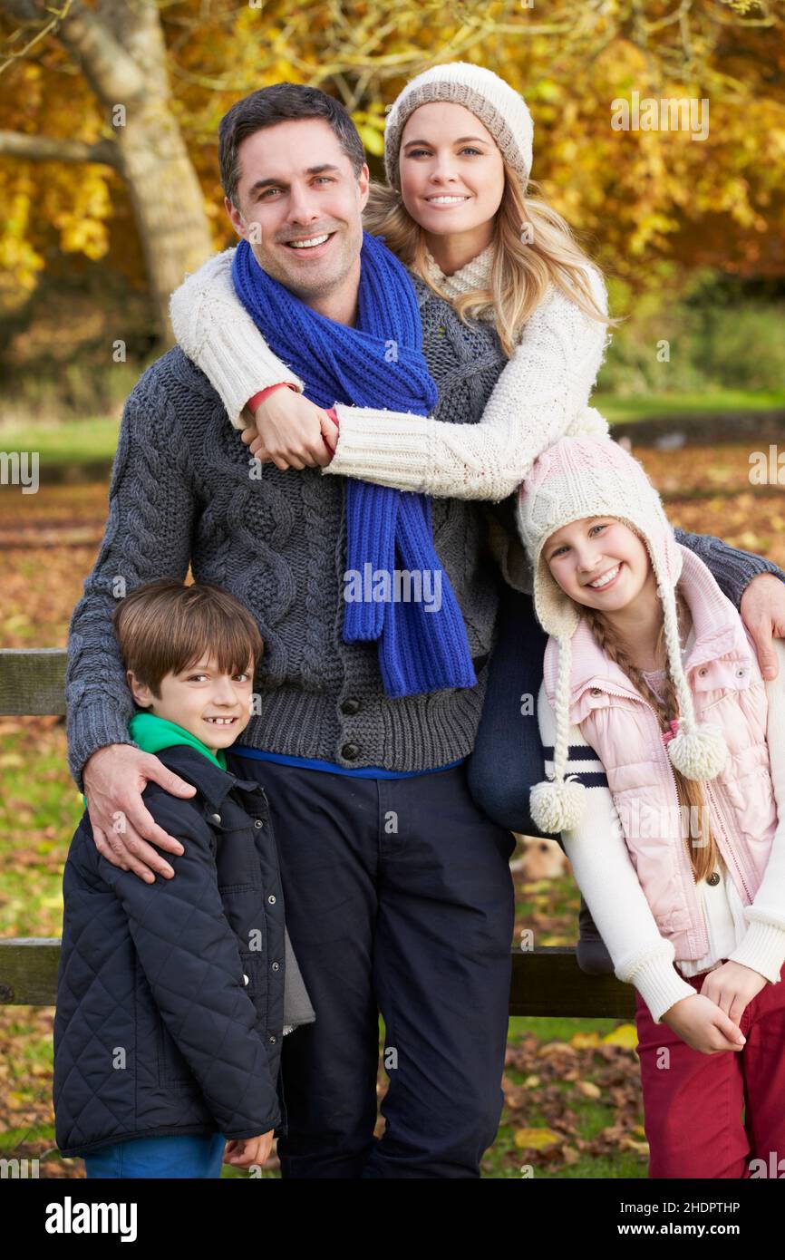 autumn, family, fall, families Stock Photo - Alamy