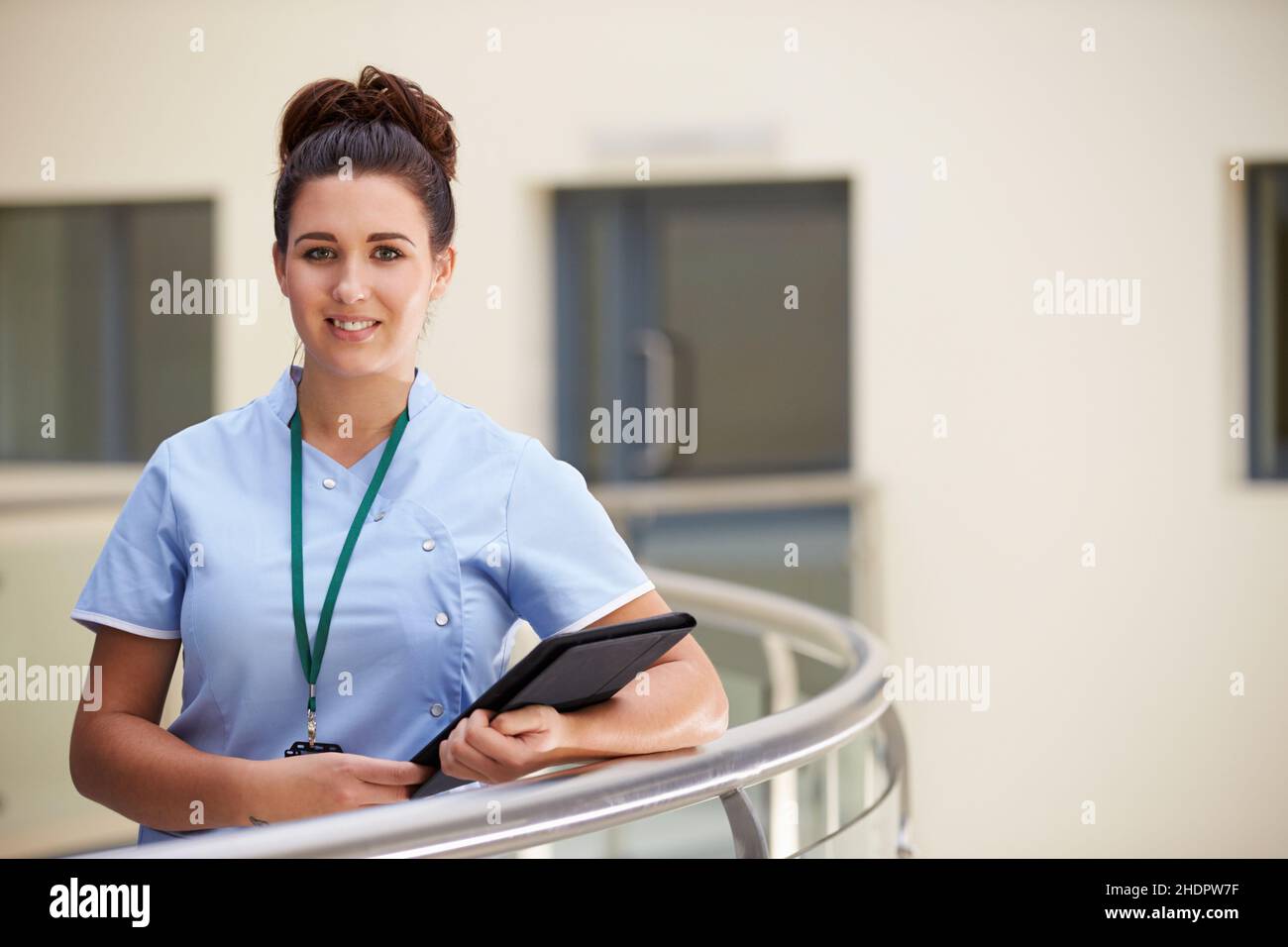 nurse, patient record, nurses, patient records Stock Photo - Alamy