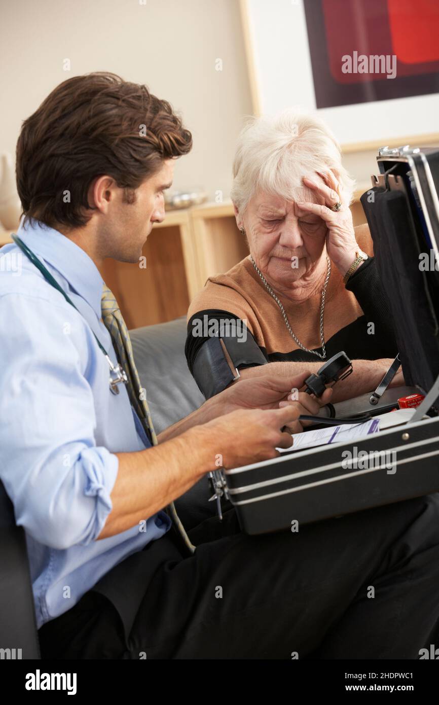 doctor, patient, health check, home visit, doctors, patients, health ...