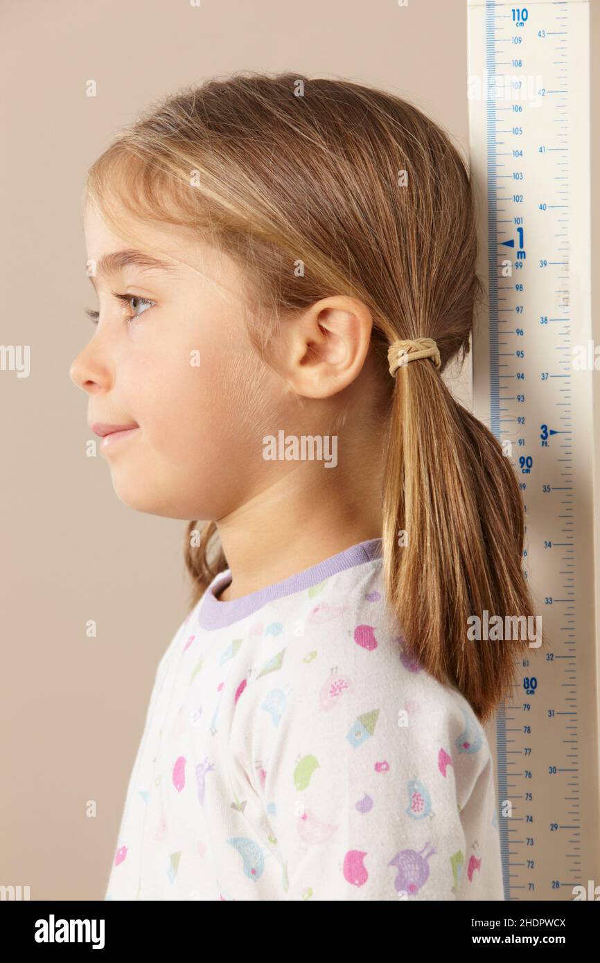 girl, growth, height, girls, growths, rise, heights Stock Photo - Alamy