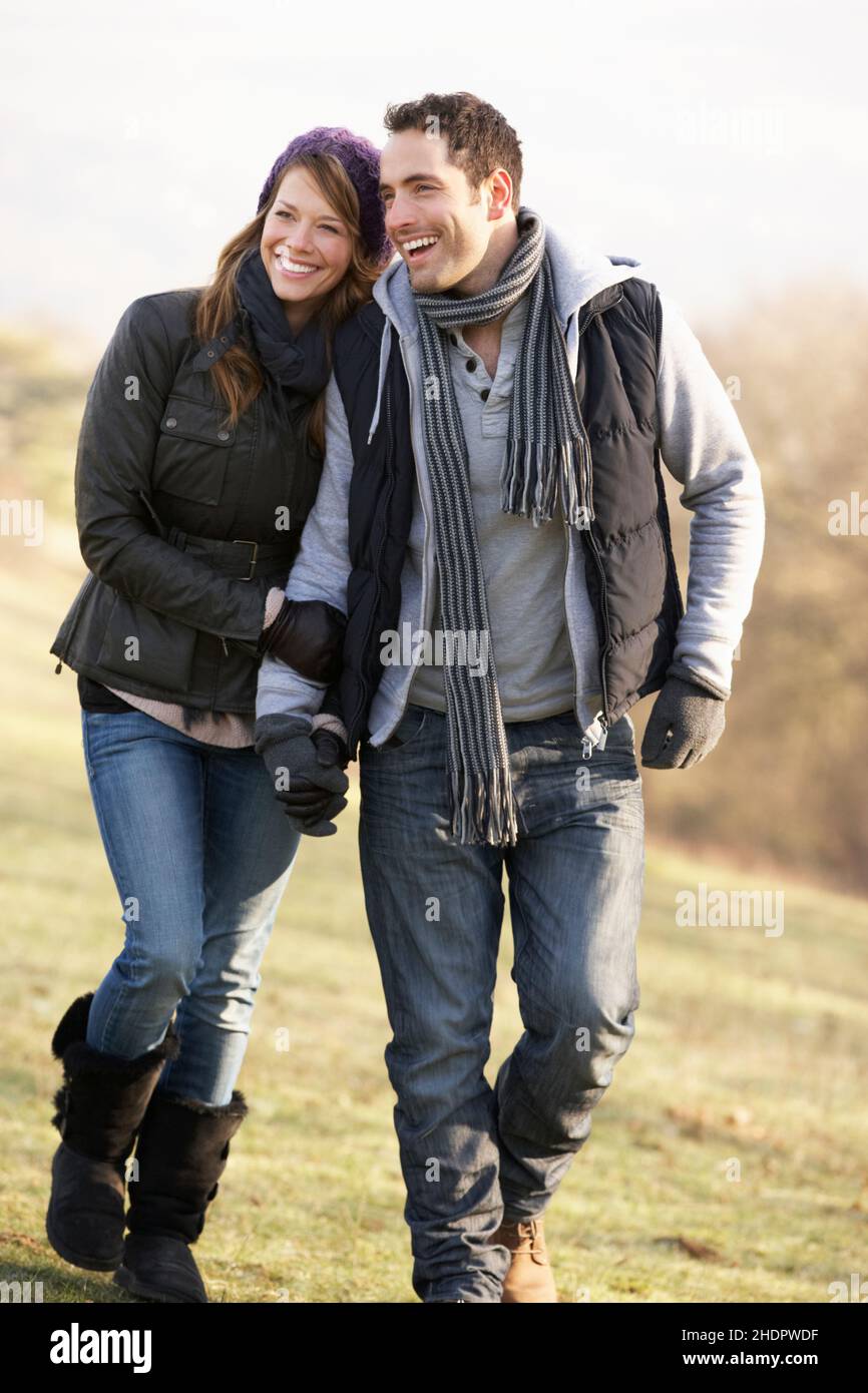 couple, walk, pairs, walks Stock Photo - Alamy