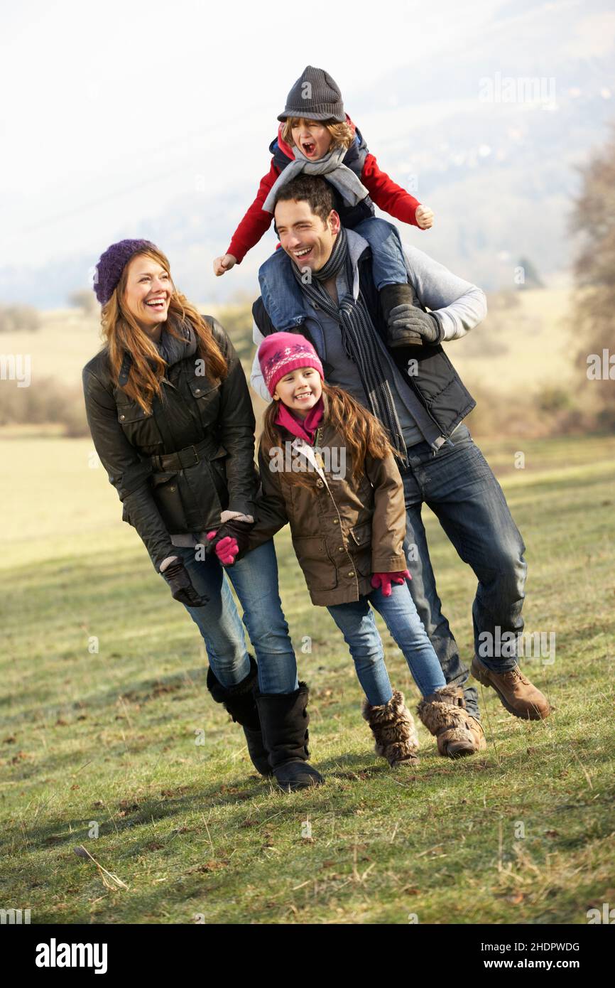 walk, family, walks, families Stock Photo - Alamy