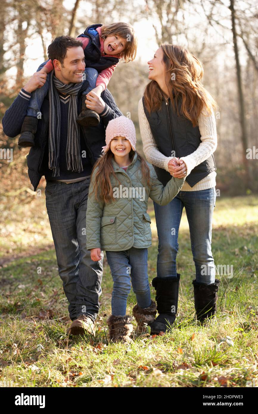 walk, family, walks, families Stock Photo - Alamy