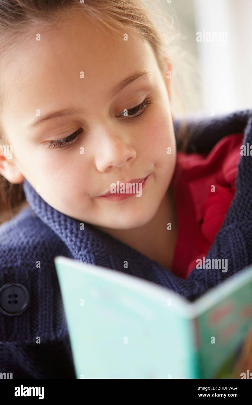 girl, reading, girls, read, reading a book, reading something, to read ...
