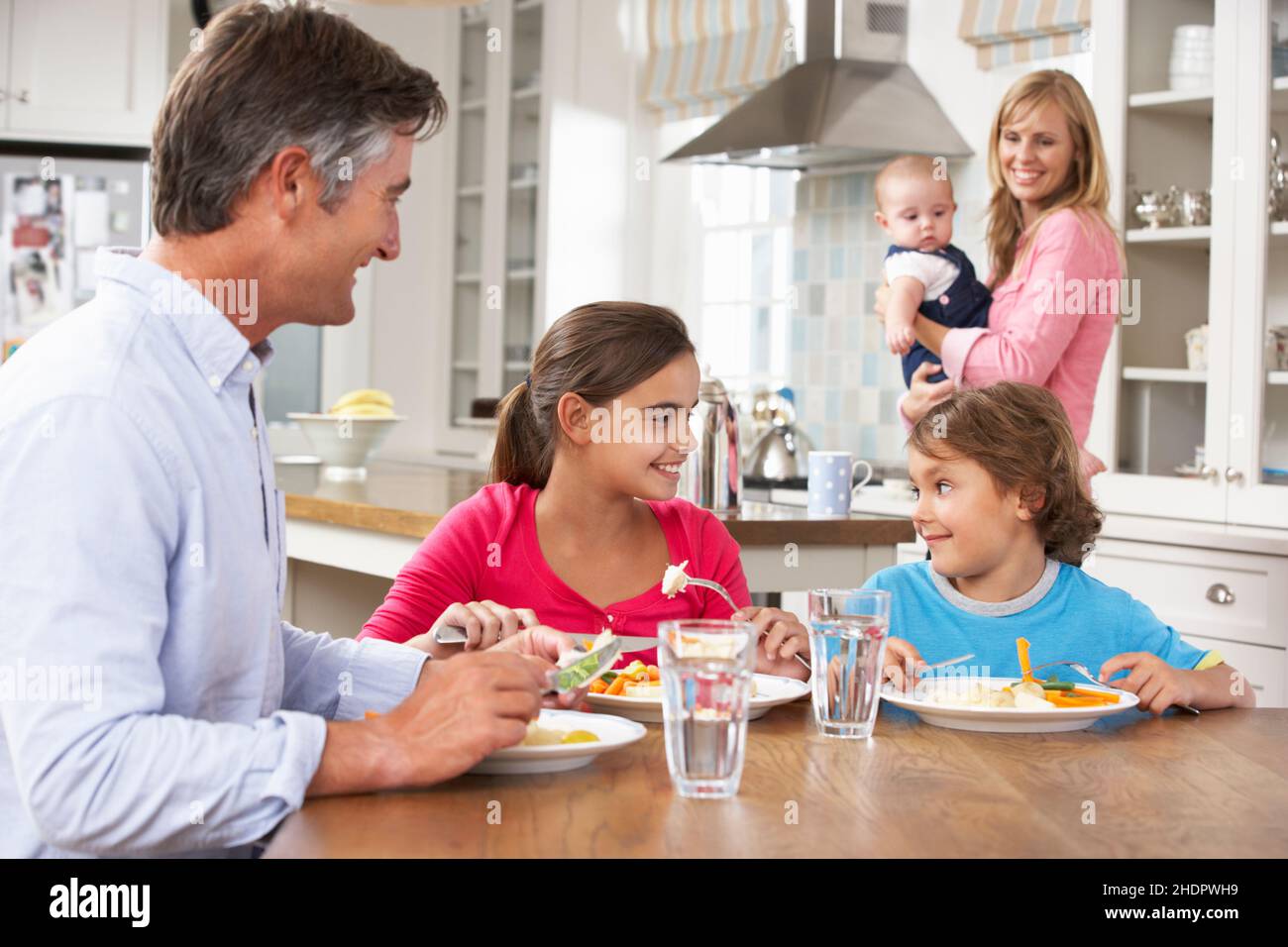 domestic life, family, at home, domestic lifes, living, families Stock ...