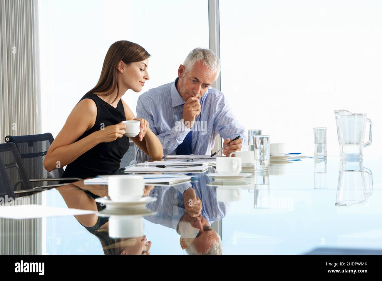 meeting & conversation, meeting, business person, feedback, meeting ...