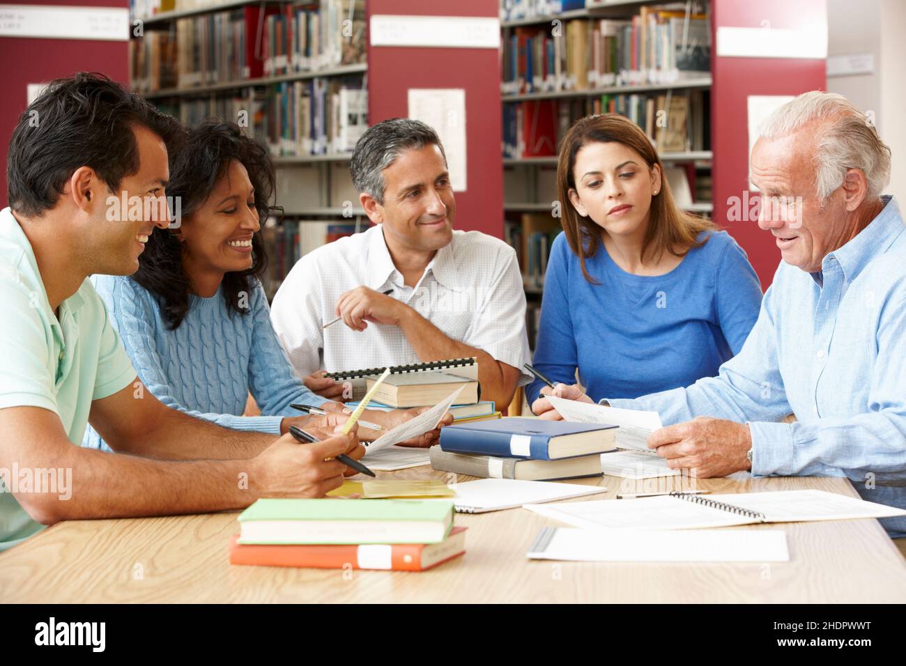 meeting & conversation, library, college, training, feedback, meeting ...