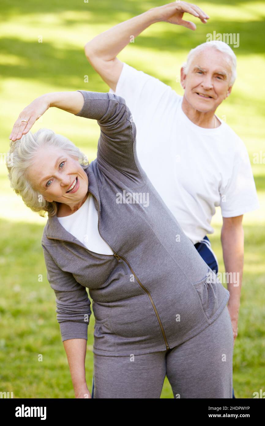 senior, stretching, elderly, old, seniors, stretch Stock Photo - Alamy