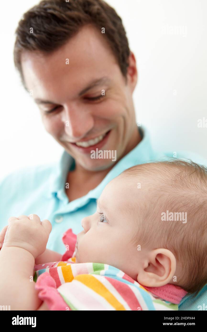 Father babies hi-res stock photography and images - Alamy