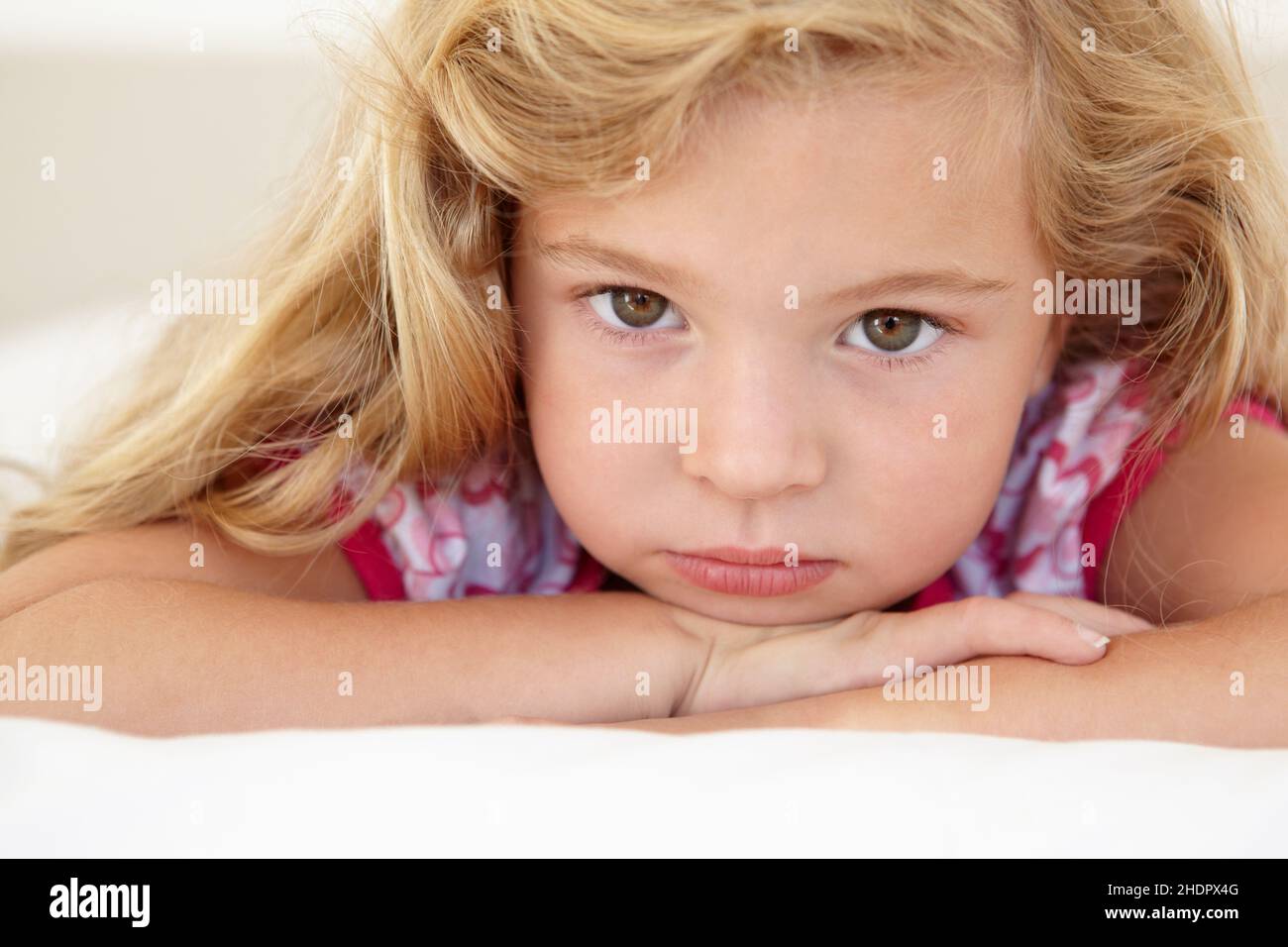 girl, serious, girls Stock Photo - Alamy