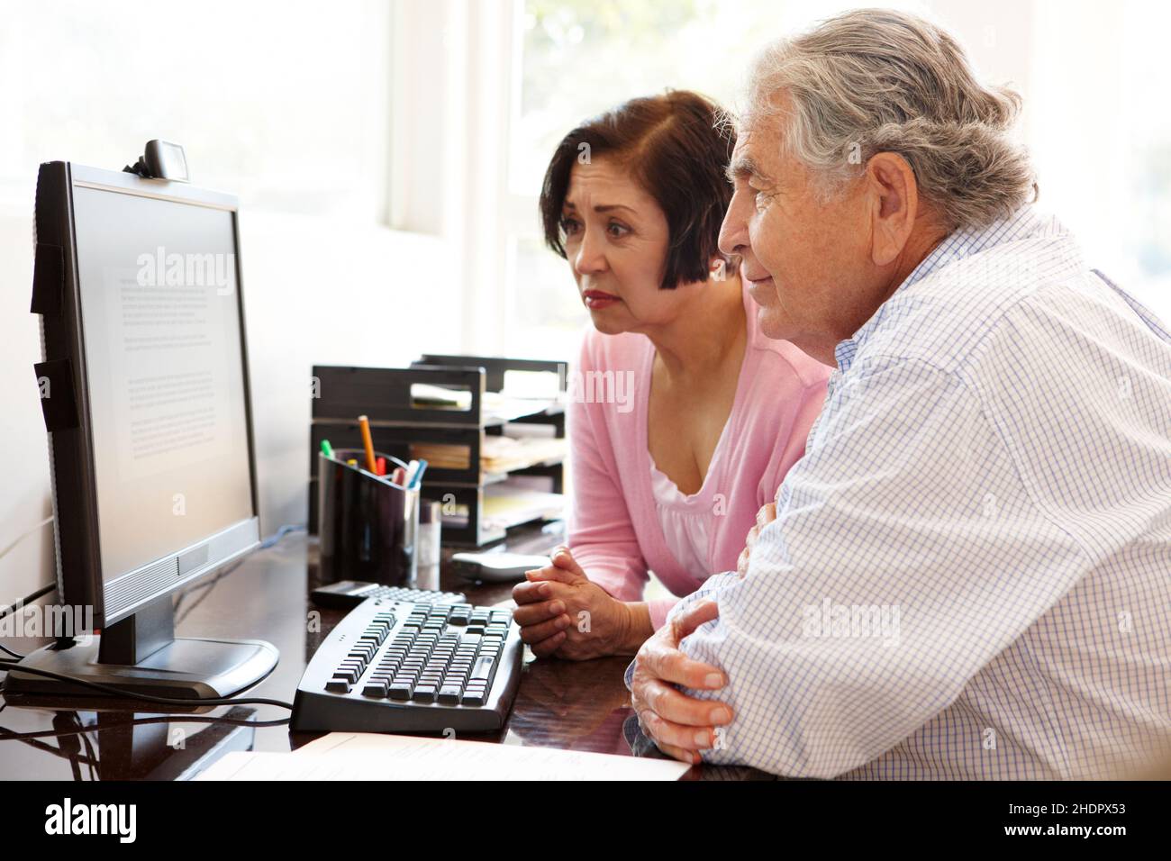 computer, desk, couple, computers, computing, pc, desks, couples Stock ...