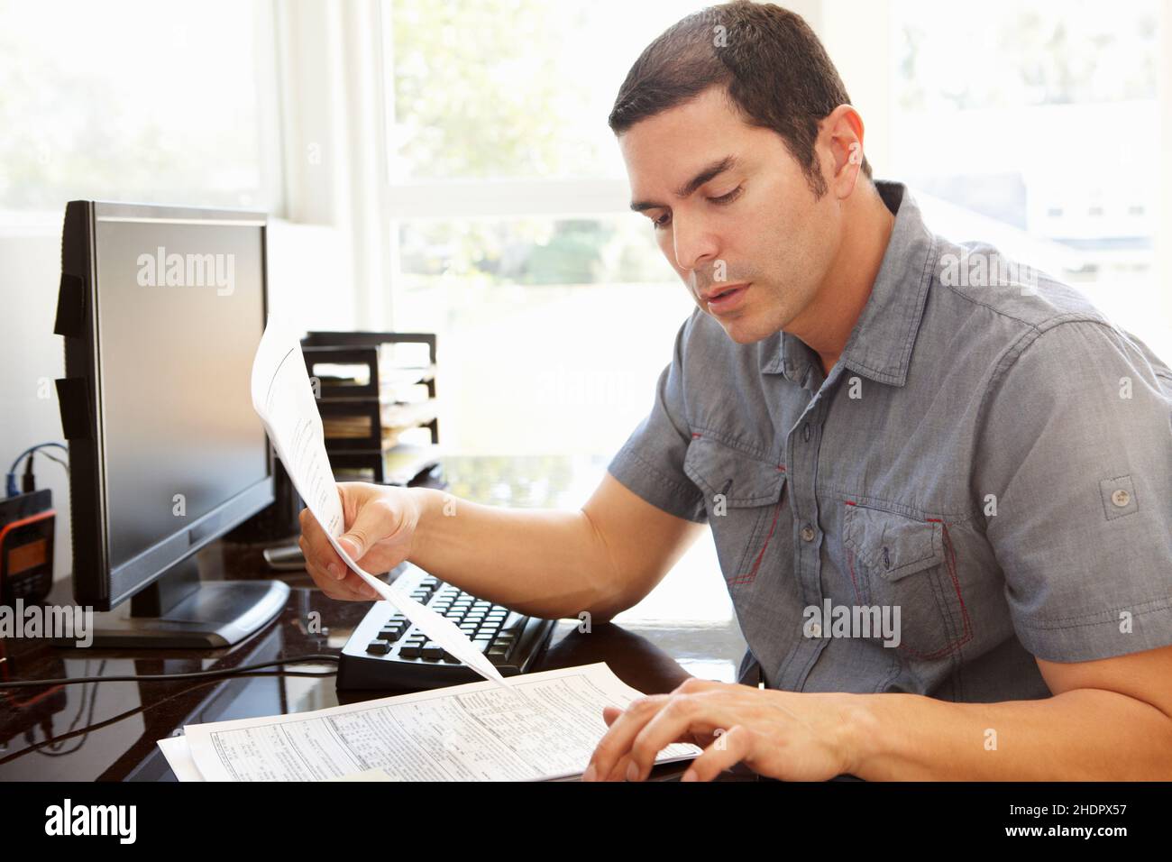 man, document, desk, guy, men, documents, desks Stock Photo - Alamy