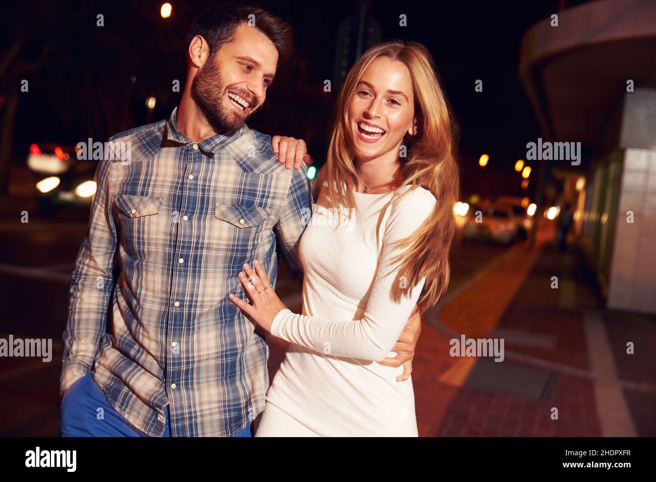 couple, date, way home, pairs, dates, way homes Stock Photo - Alamy