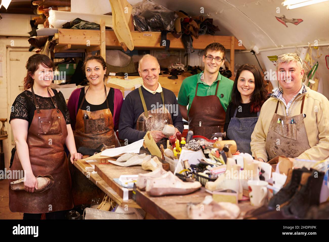 team, shoemaker, shoemaker shop, teams, shoemakers Stock Photo - Alamy