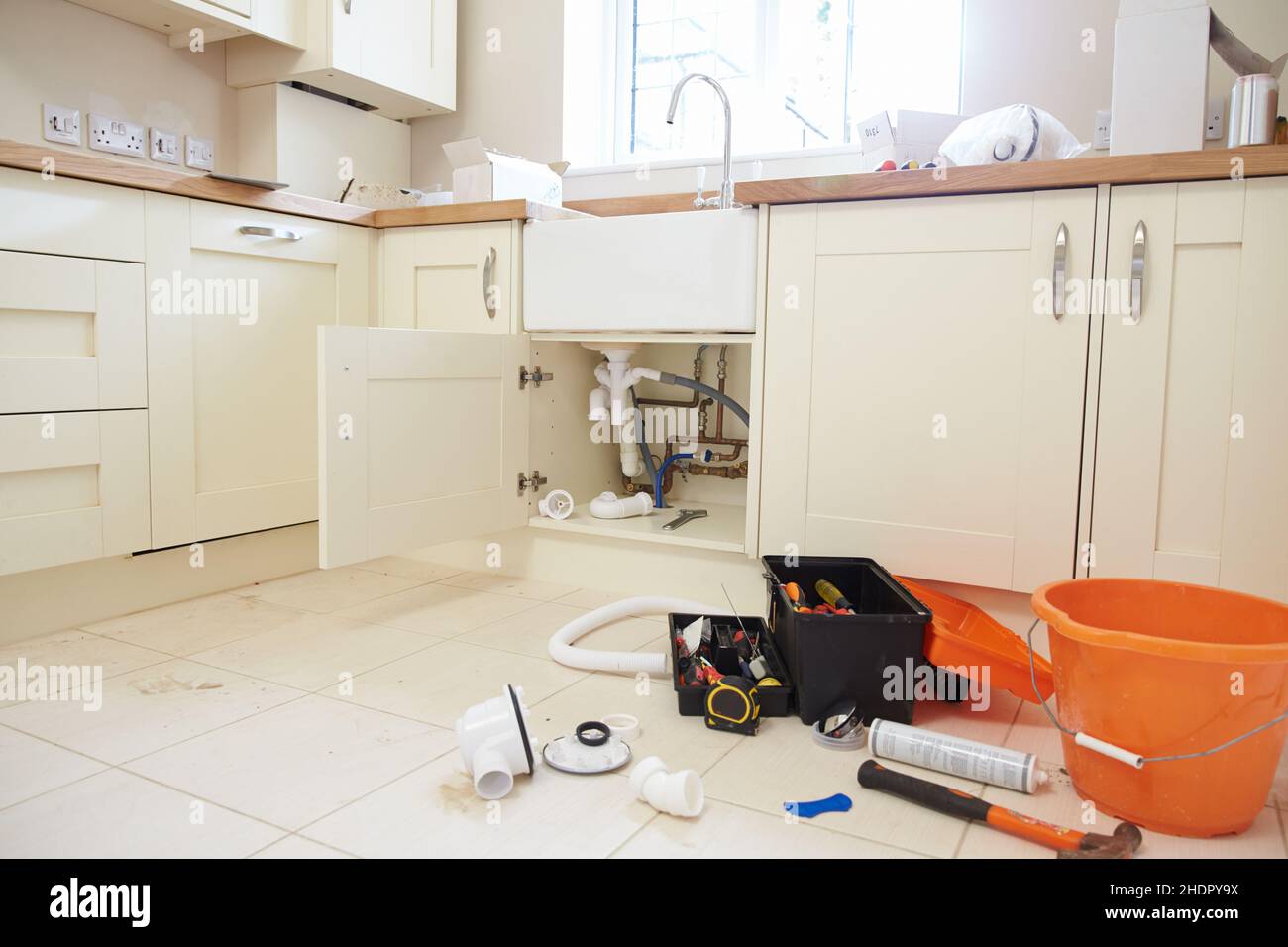 repair, drain, drain pipe, drains, drain pipes, sewer Stock Photo - Alamy