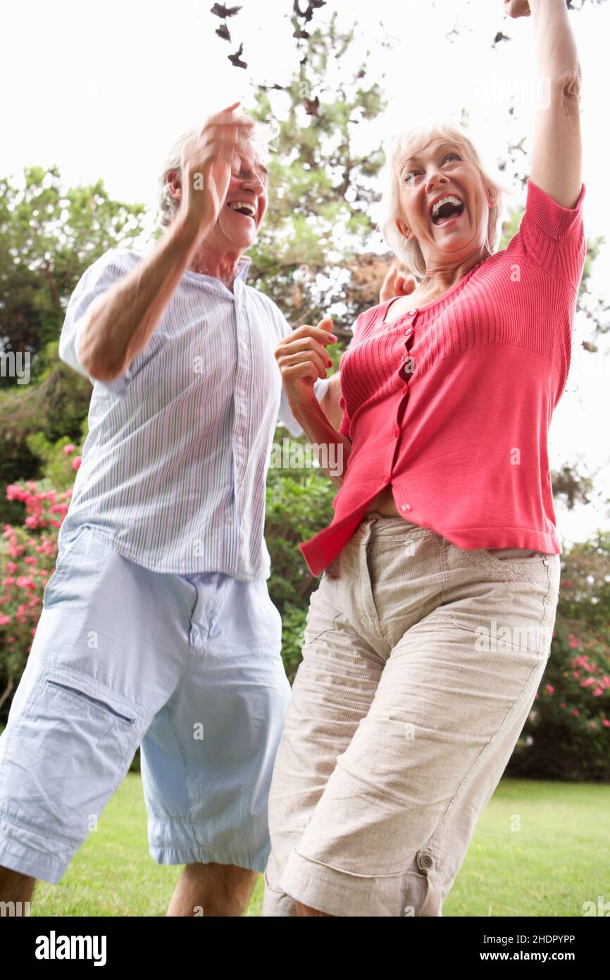 energy, jumping, older couple, energies, jump, jumper, older couples ...