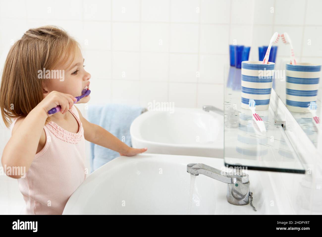 girl, dental hygiene, girls, dental hygienes Stock Photo - Alamy