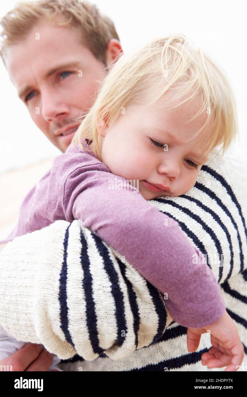 father, tired, daughter, dad, fathers, tireds, daughters Stock Photo ...