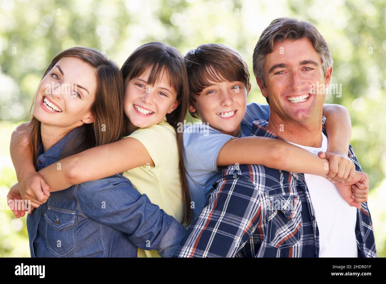 togetherness, family portrait, cohesions, family portraits Stock Photo ...