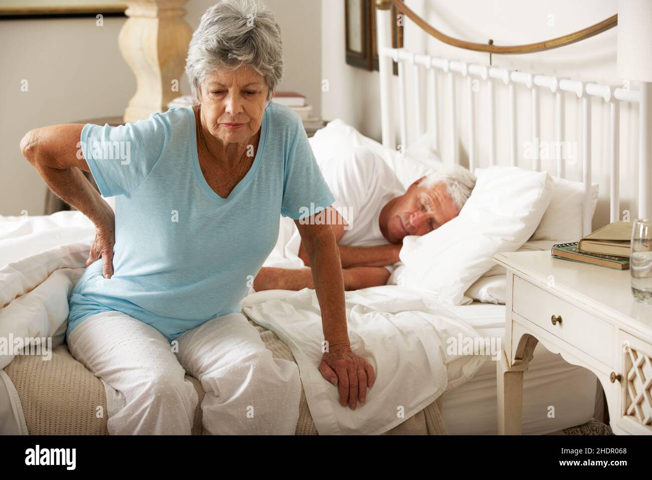 senior, back pain, elderly, old, seniors, back pains, pain Stock Photo ...