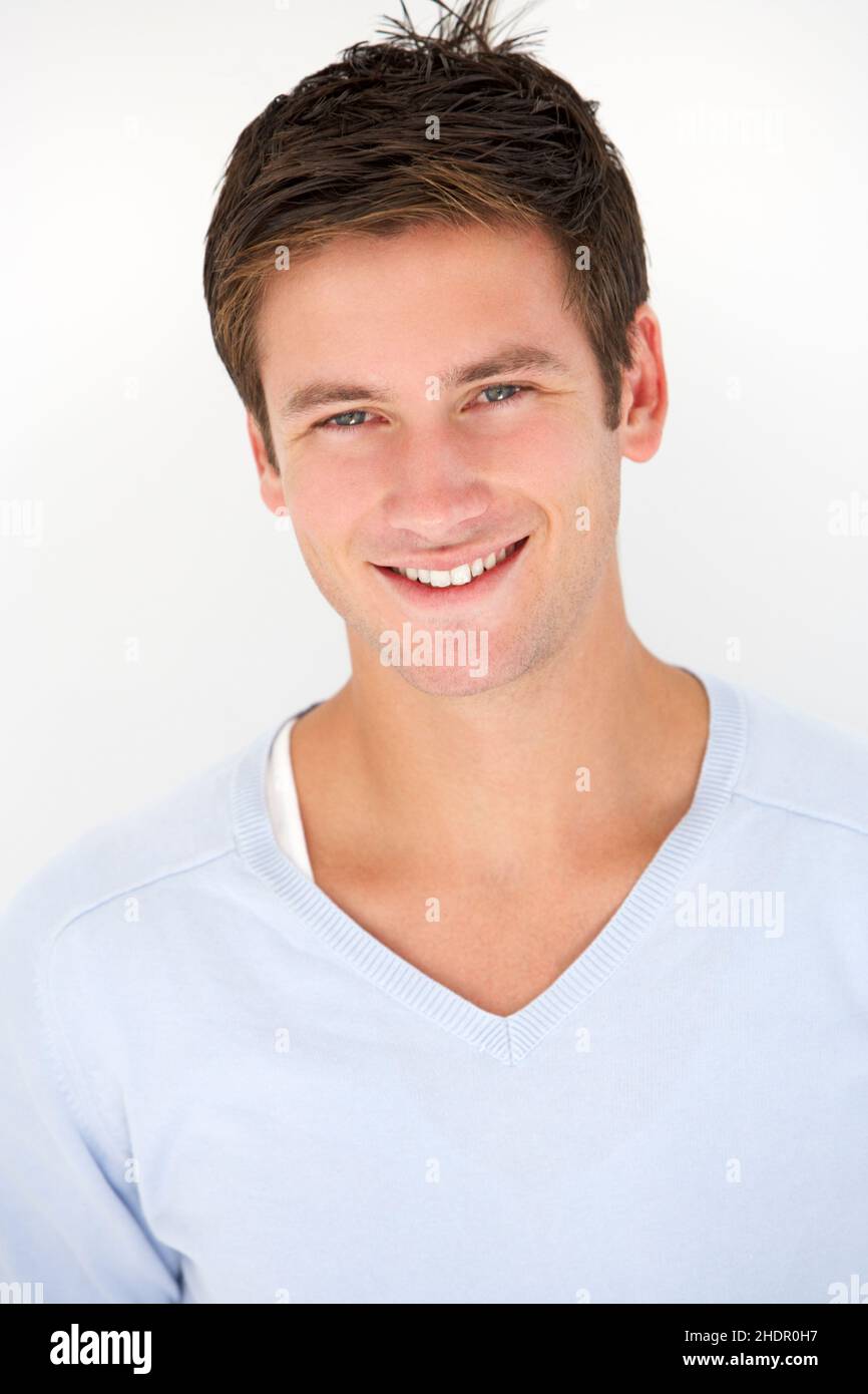 portrait, young man, portraits, guy, man, men, young Stock Photo - Alamy