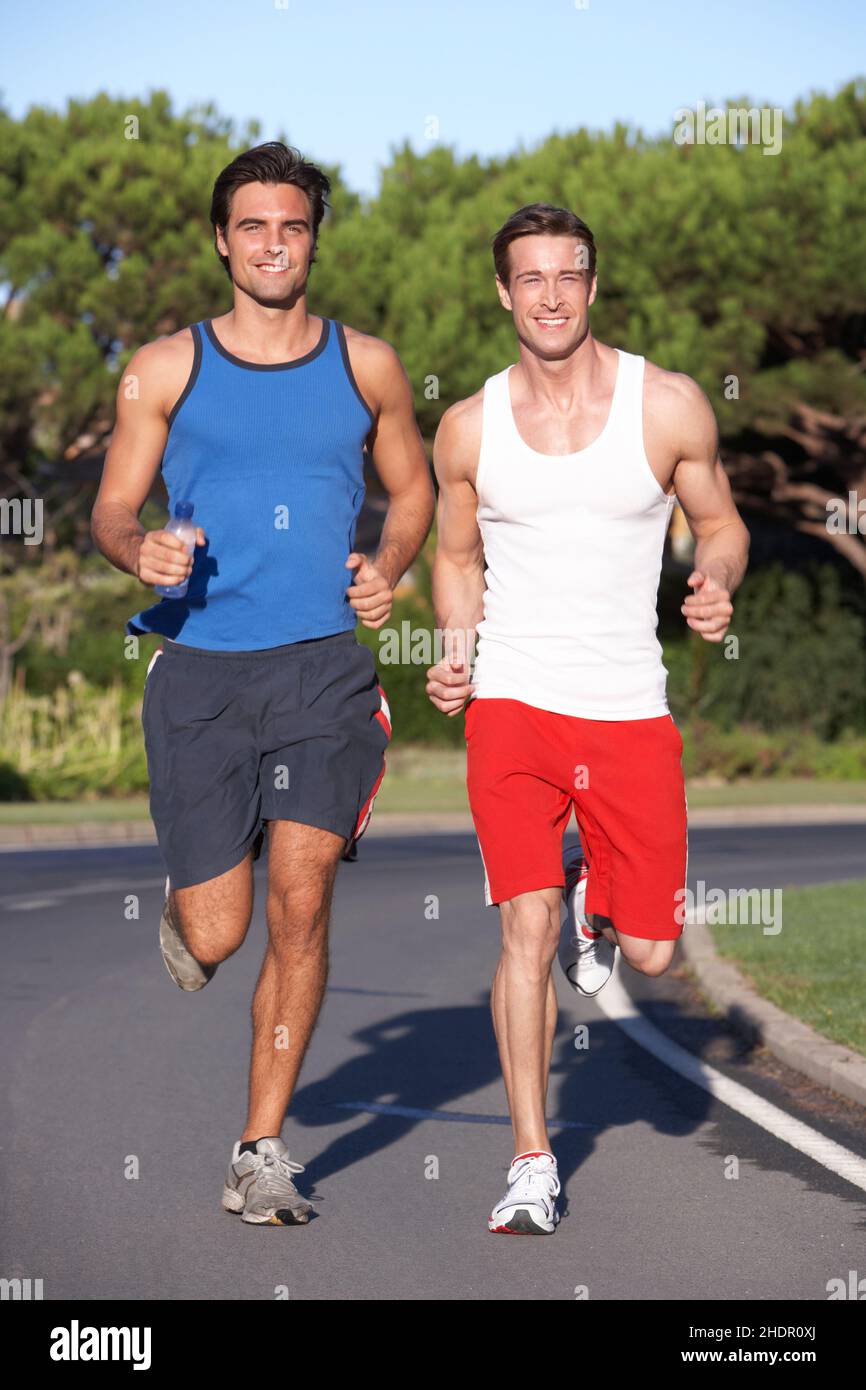 Friends of runner hi-res stock photography and images - Alamy