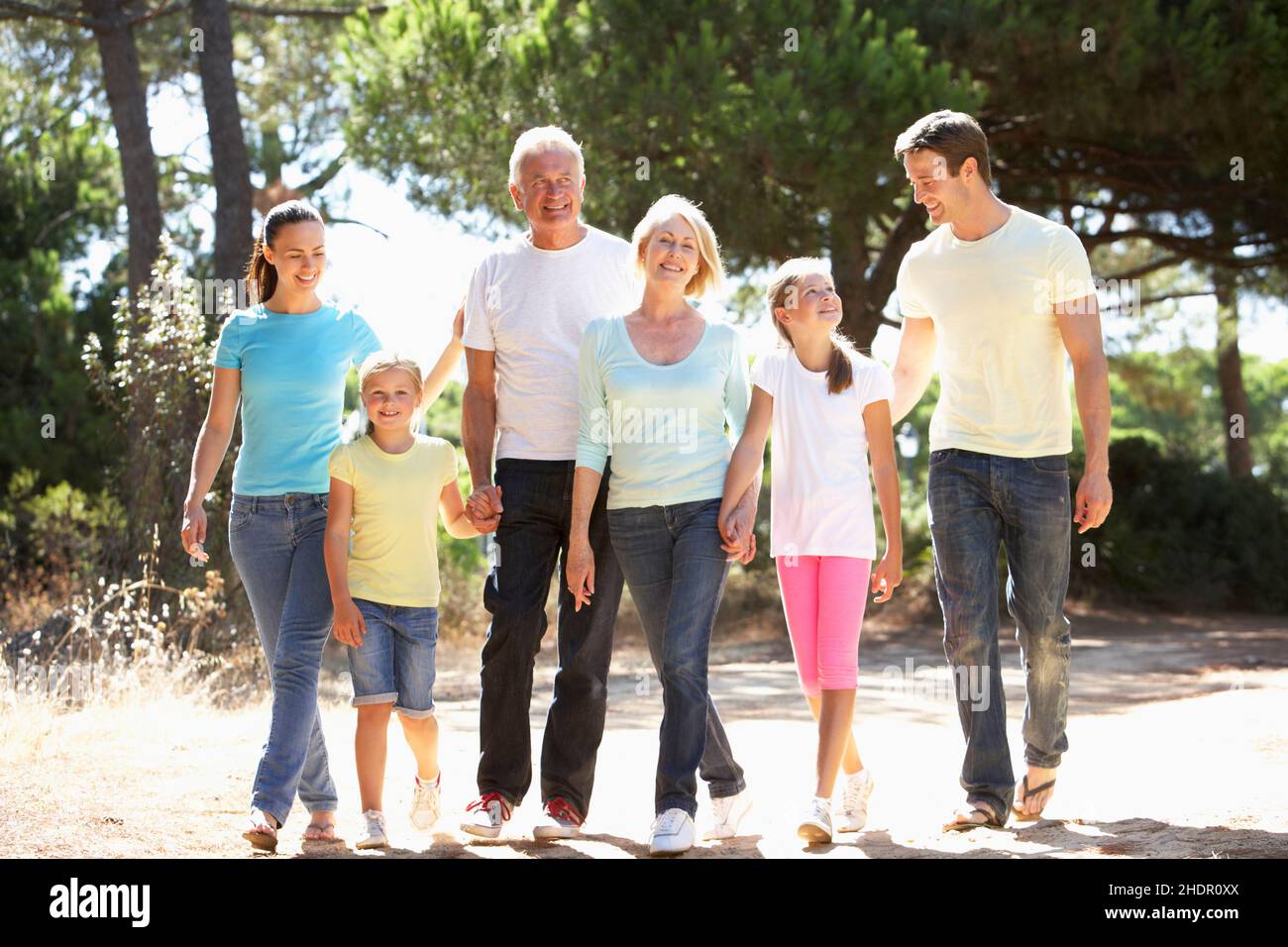 walk, family outing, walks Stock Photo - Alamy