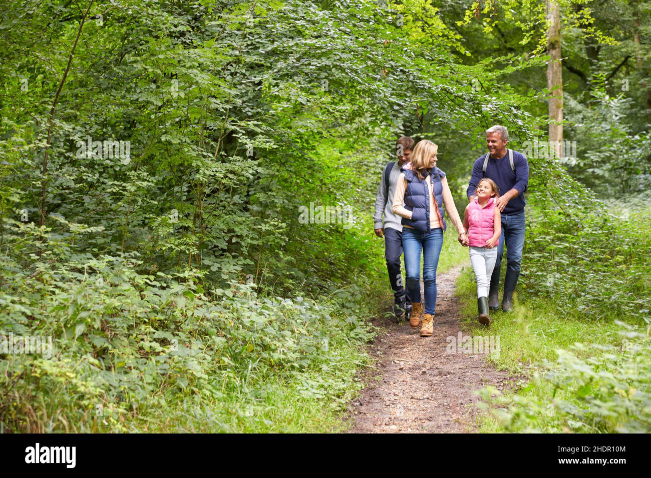 Family outing paths hi-res stock photography and images - Alamy
