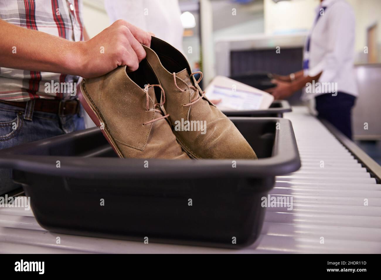 airport, security controll, airports, security controlls Stock Photo ...