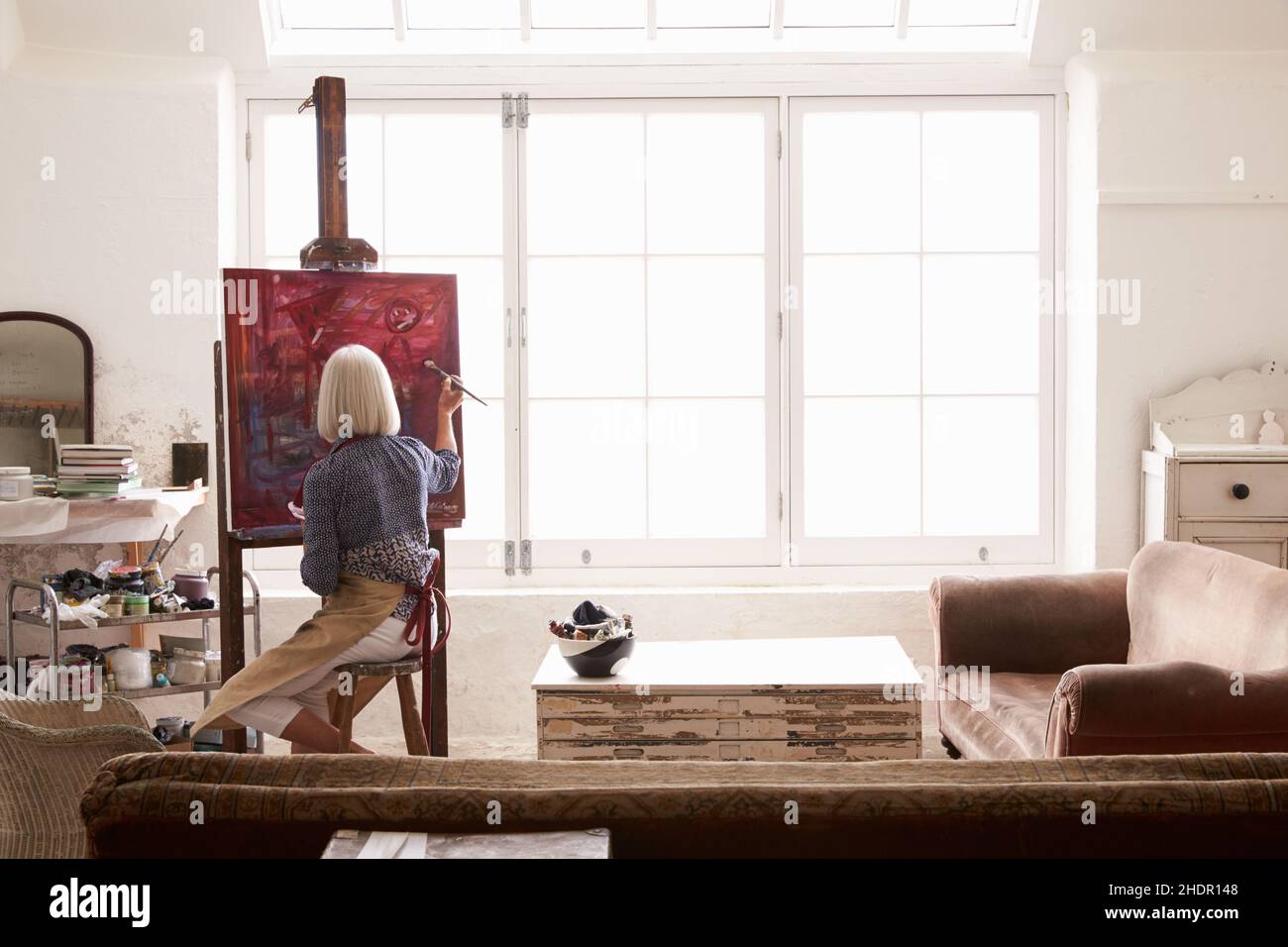 painting, studio, drawing, studios Stock Photo - Alamy