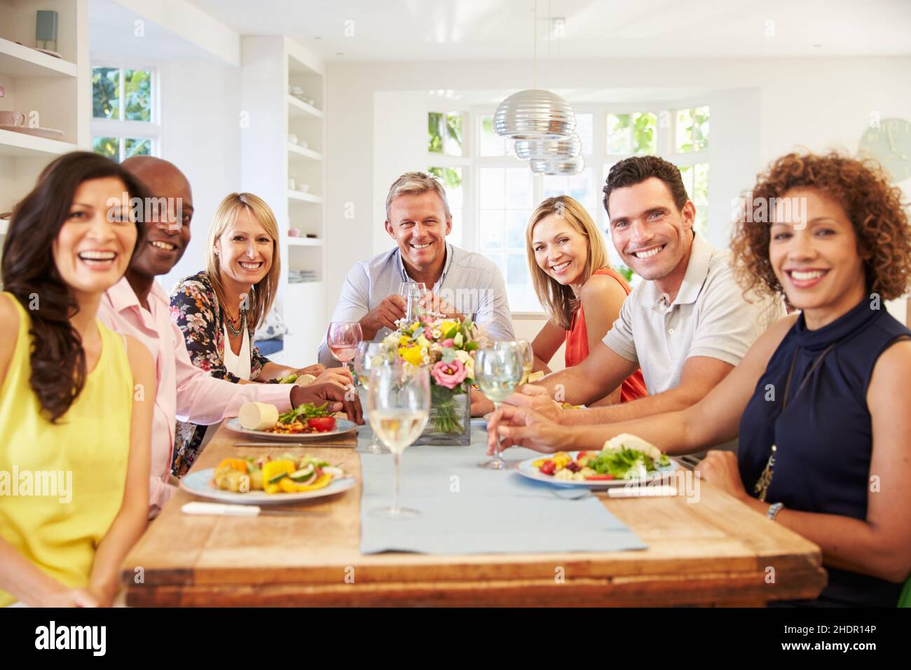 party, friends, dinner, parties, friend, dinners Stock Photo - Alamy