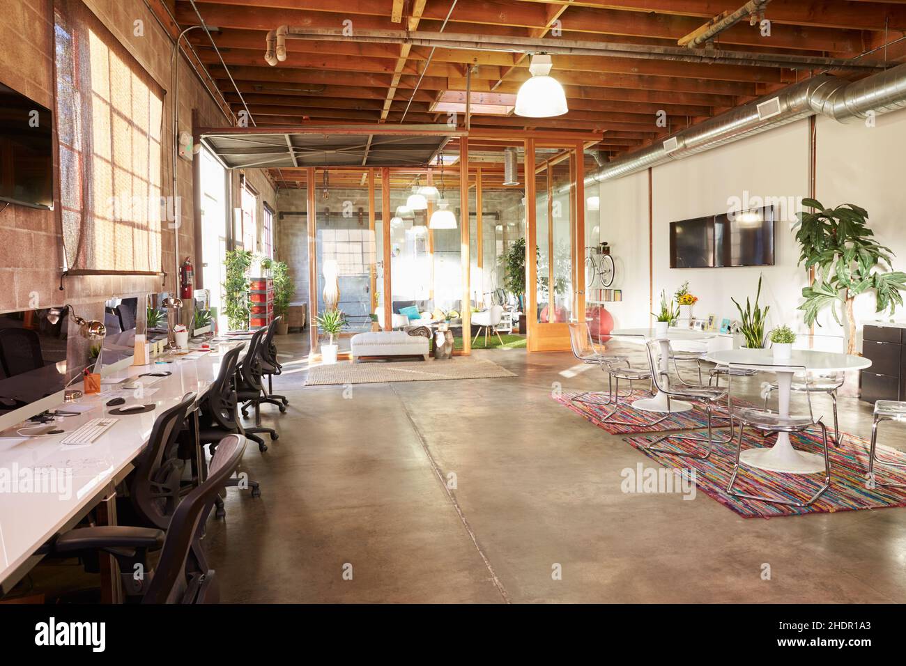 office, workplace, coworking, offices, workplaces, workstation Stock ...