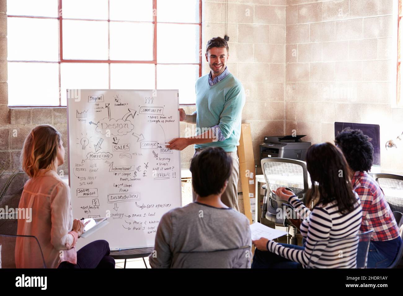 Team presentations hi-res stock photography and images - Alamy