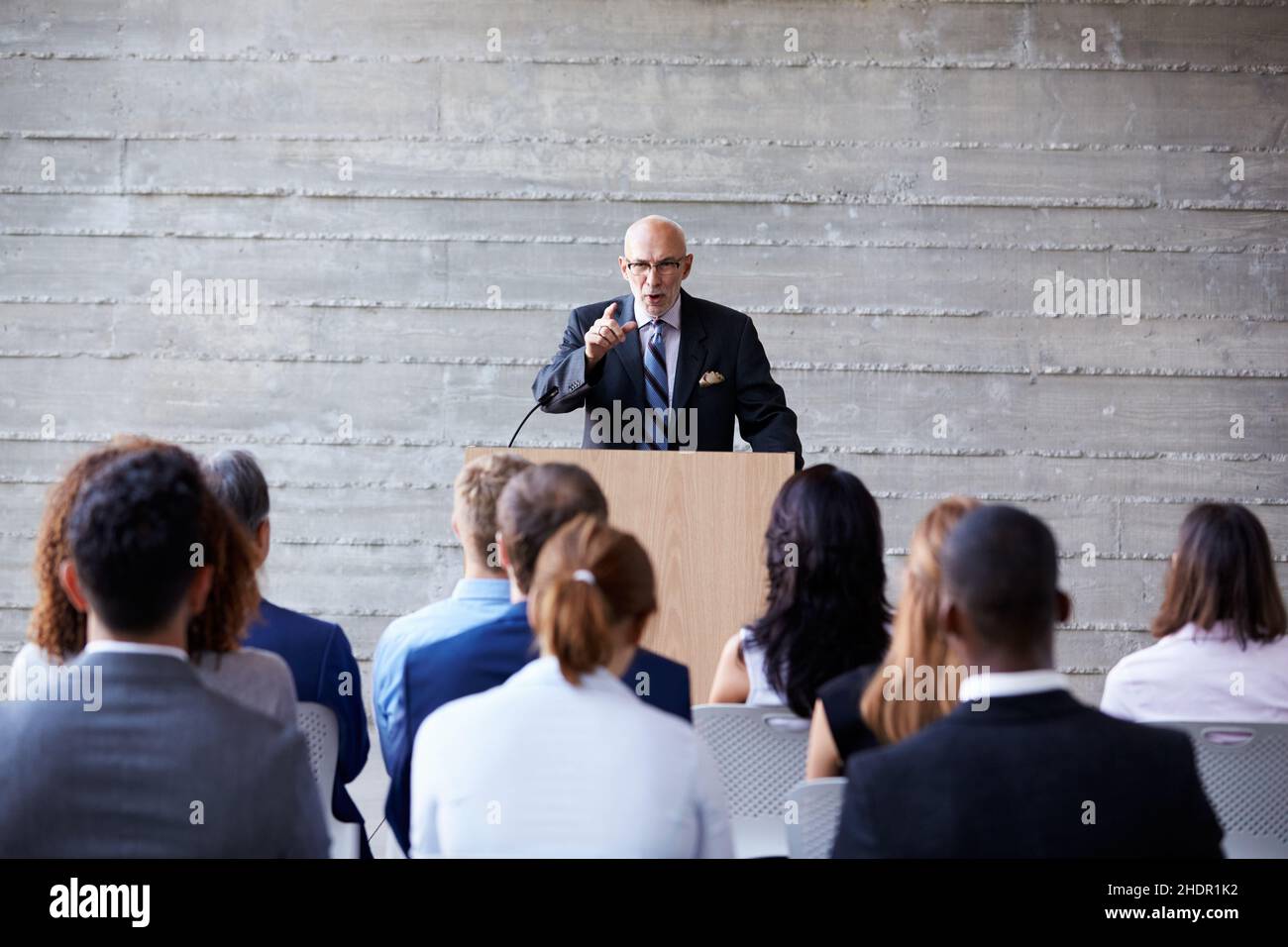 Lectern conference hi-res stock photography and images - Alamy