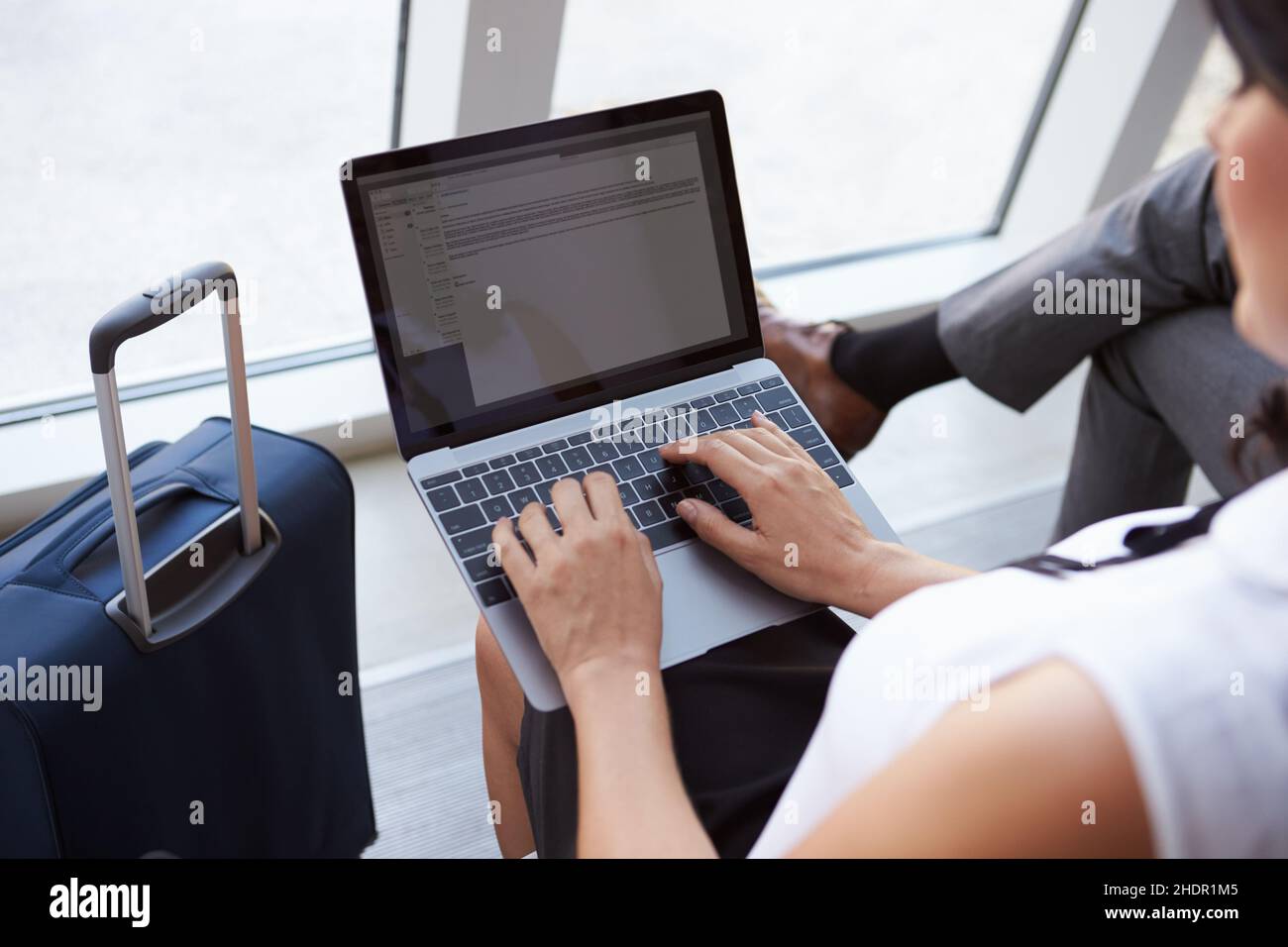 typing, laptop, stenographer, computer, computers, laptops Stock Photo ...